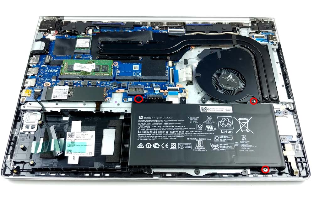 Hướng dẫn thay pin HP ProBook 450 G7