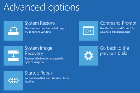 Hướng dẫn truy cập Advanced Options Windows 10/8.1/8 - Khắc phục lỗi ...